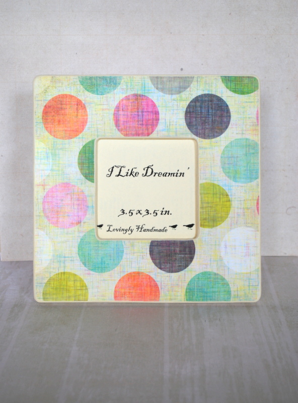 Colored Dots Picture Frame on Luulla